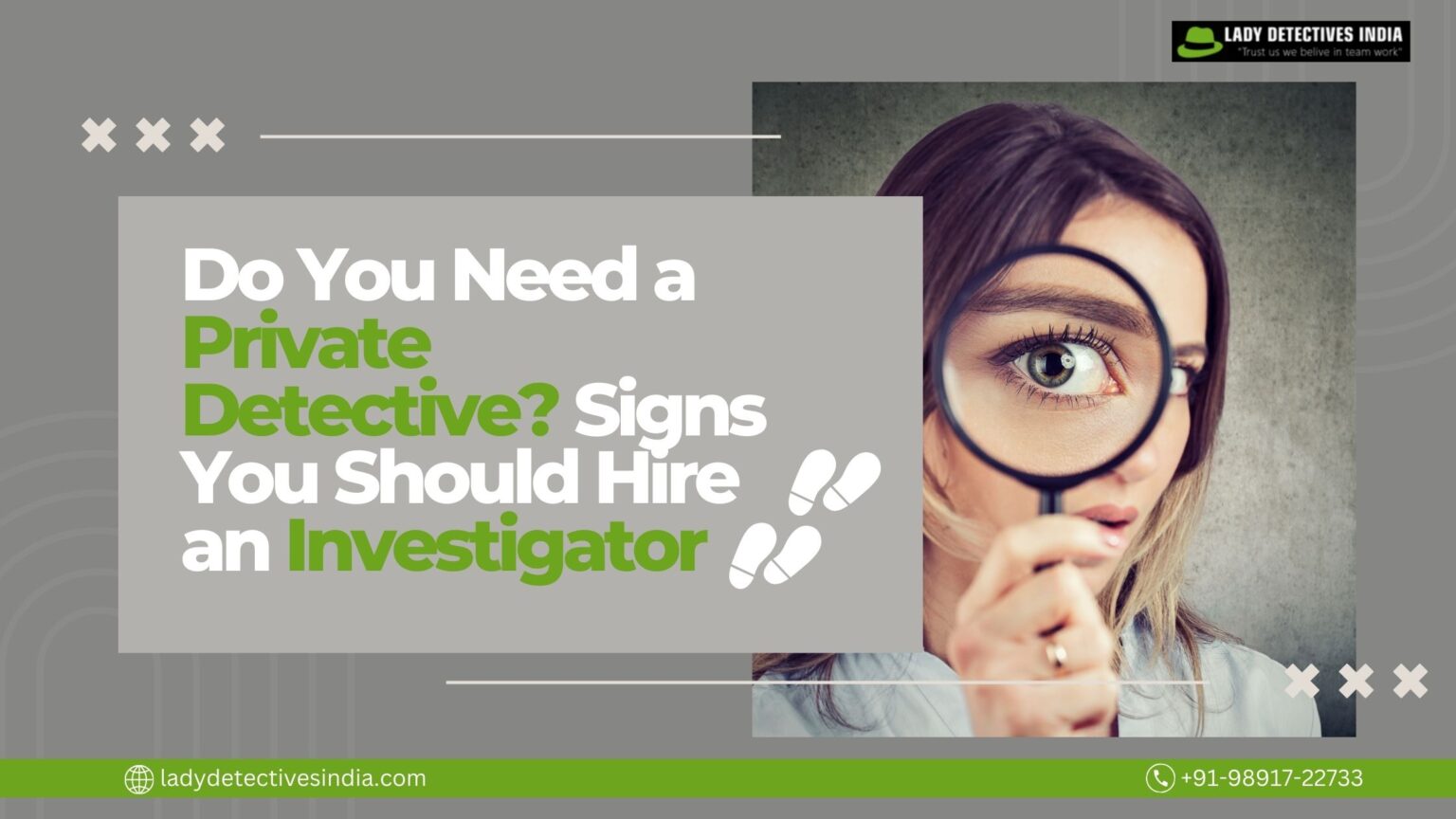 Do You Need a Private Detective? Signs You Should Hire an Investigator